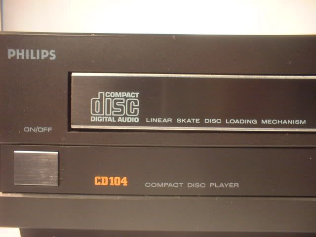 PHILIPS CD104 CD PLAYER CDM1 LASER For Sale - Canuck Audio Mart